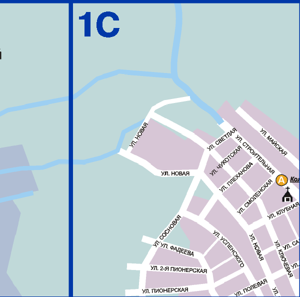 Персональный сайт - Карта города