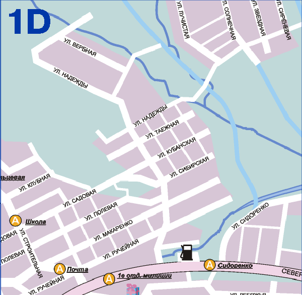 Персональный сайт - Карта города