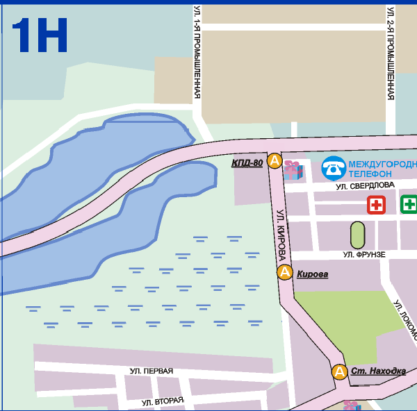 Персональный сайт - Карта города