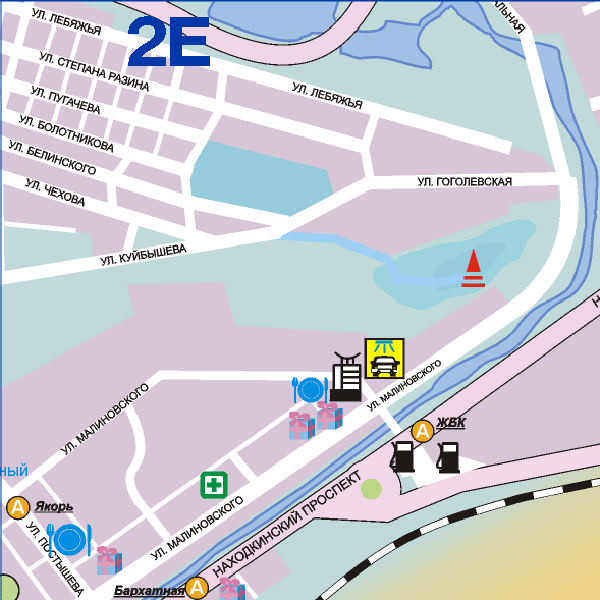 Персональный сайт - Карта города