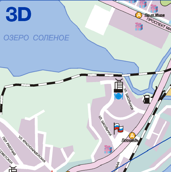 Персональный сайт - Карта города